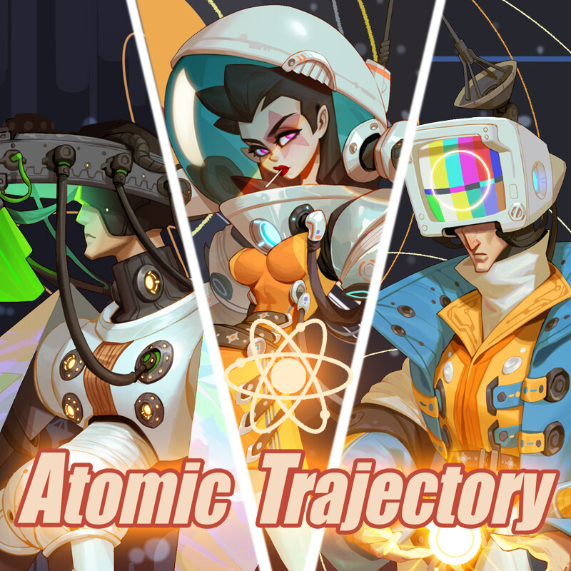 ArtStation - Atomic trajectory 一个原子时代世界观