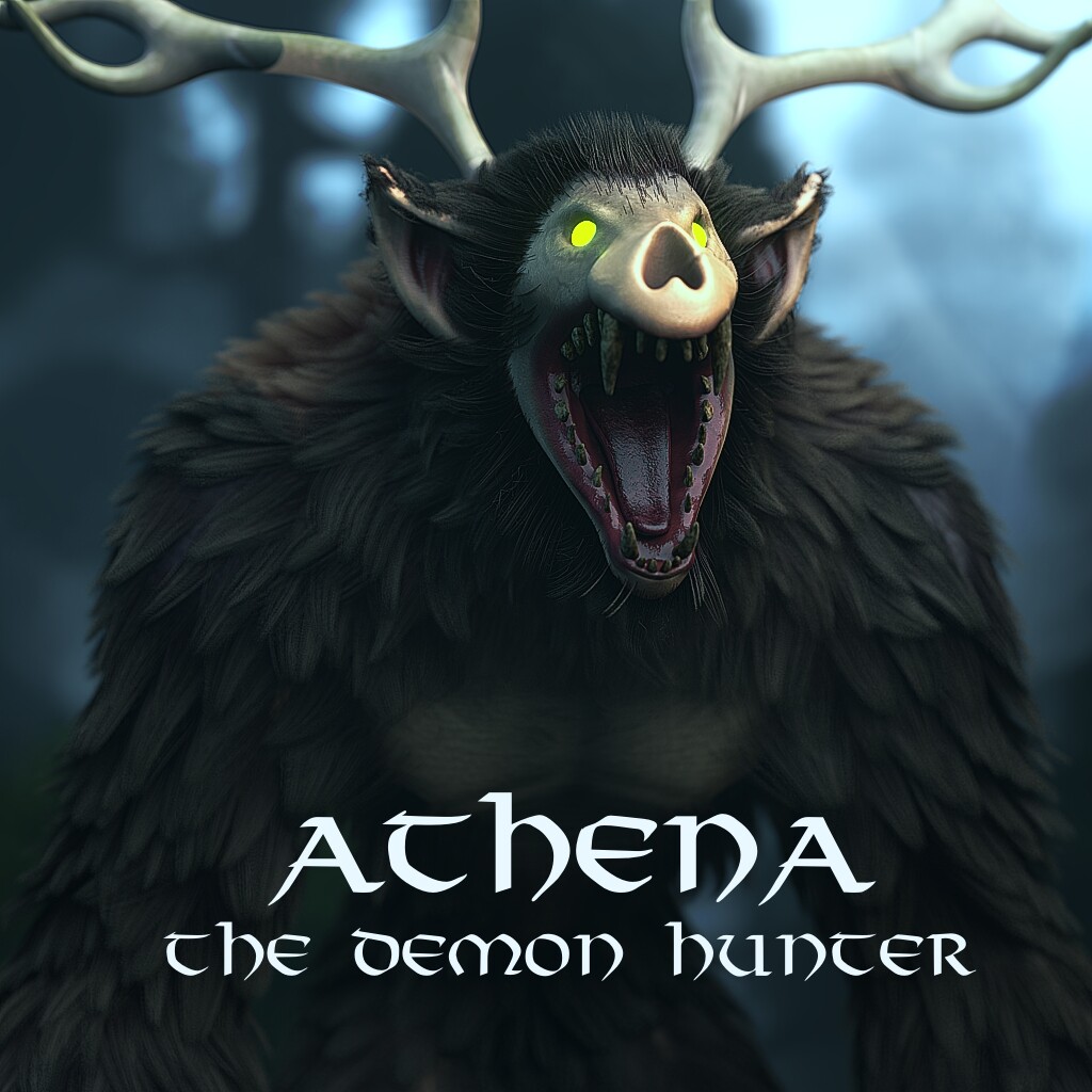 ArtStation - ''WOE'' Character from "Athena The Demon Hunter''