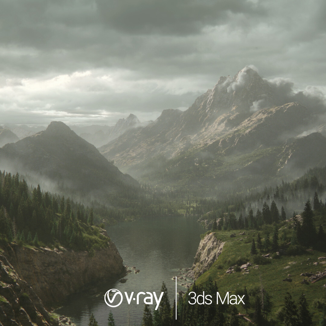 ArtStation - Misty Mountains