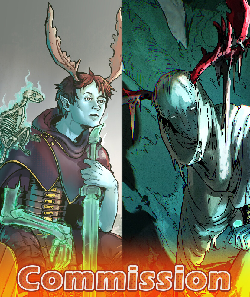 ArtStation - Commission-DnD-Silence