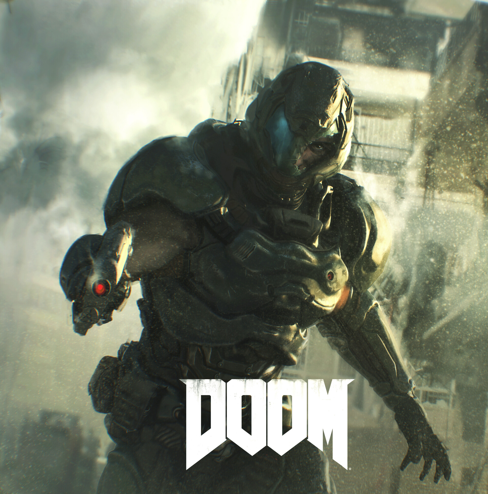 ArtStation - DOOM SLAYER vs MANCUBUS fan art