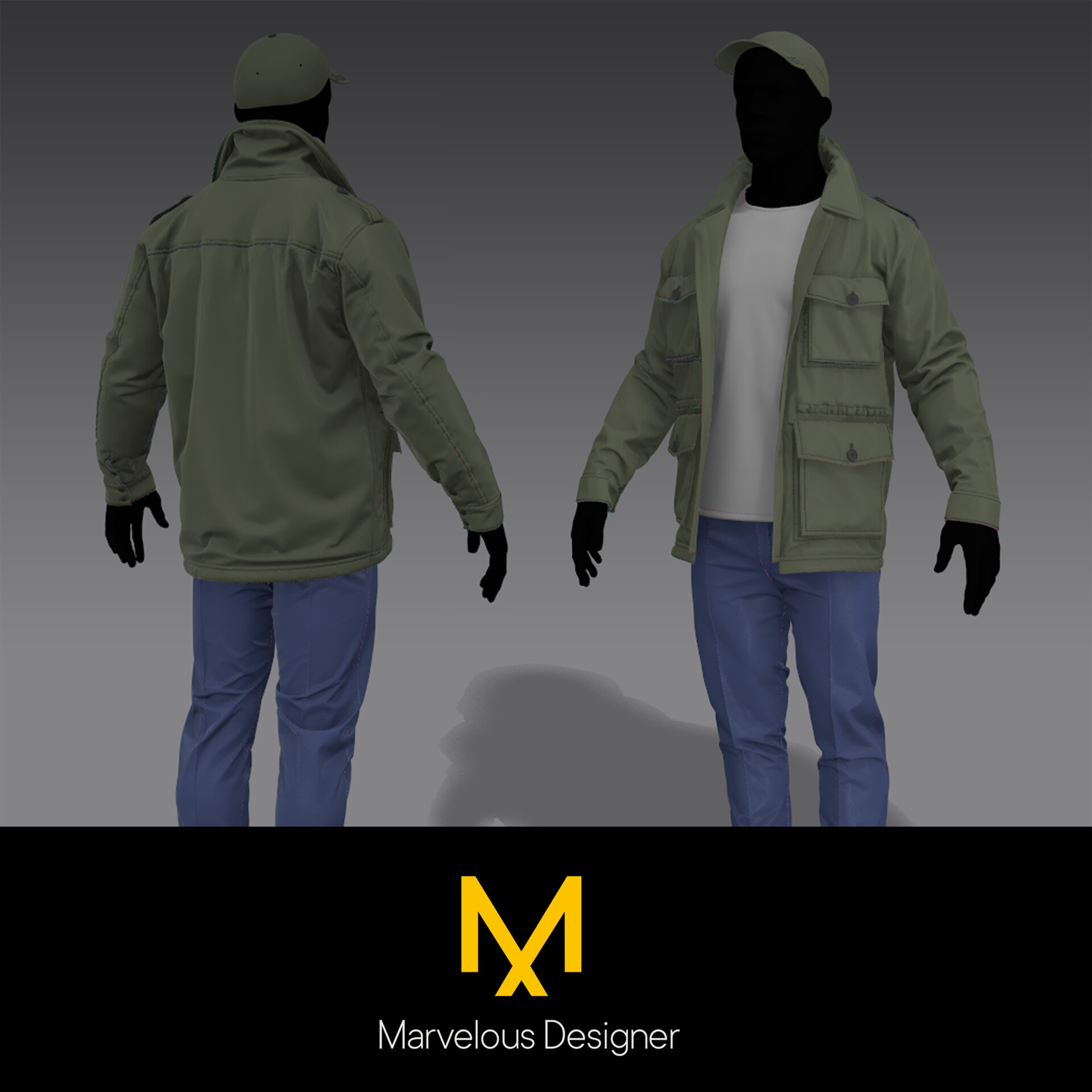 ArtStation - Marvelous Designer Studies