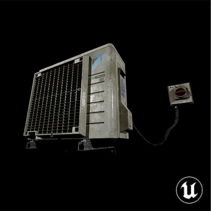 ArtStation - Air Conditioning Unit | Prop