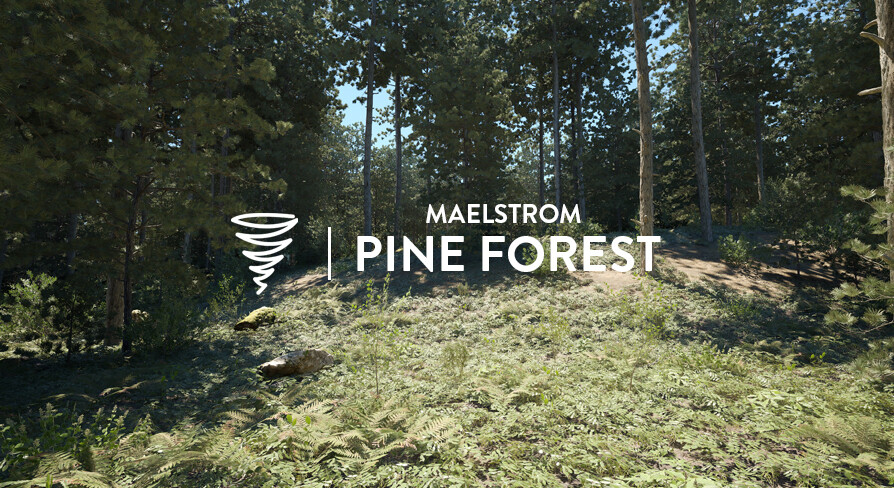 ArtStation - MAE Pine Forest - Unreal Engine 5