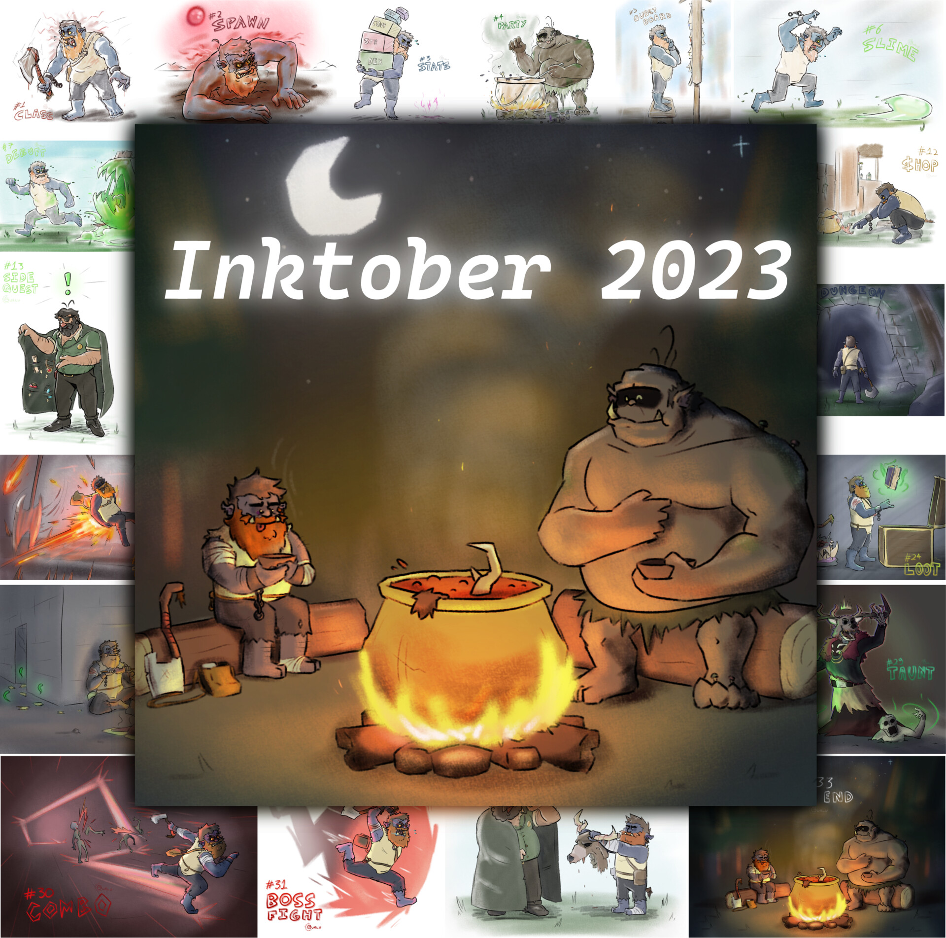 ArtStation - Inktober 2023