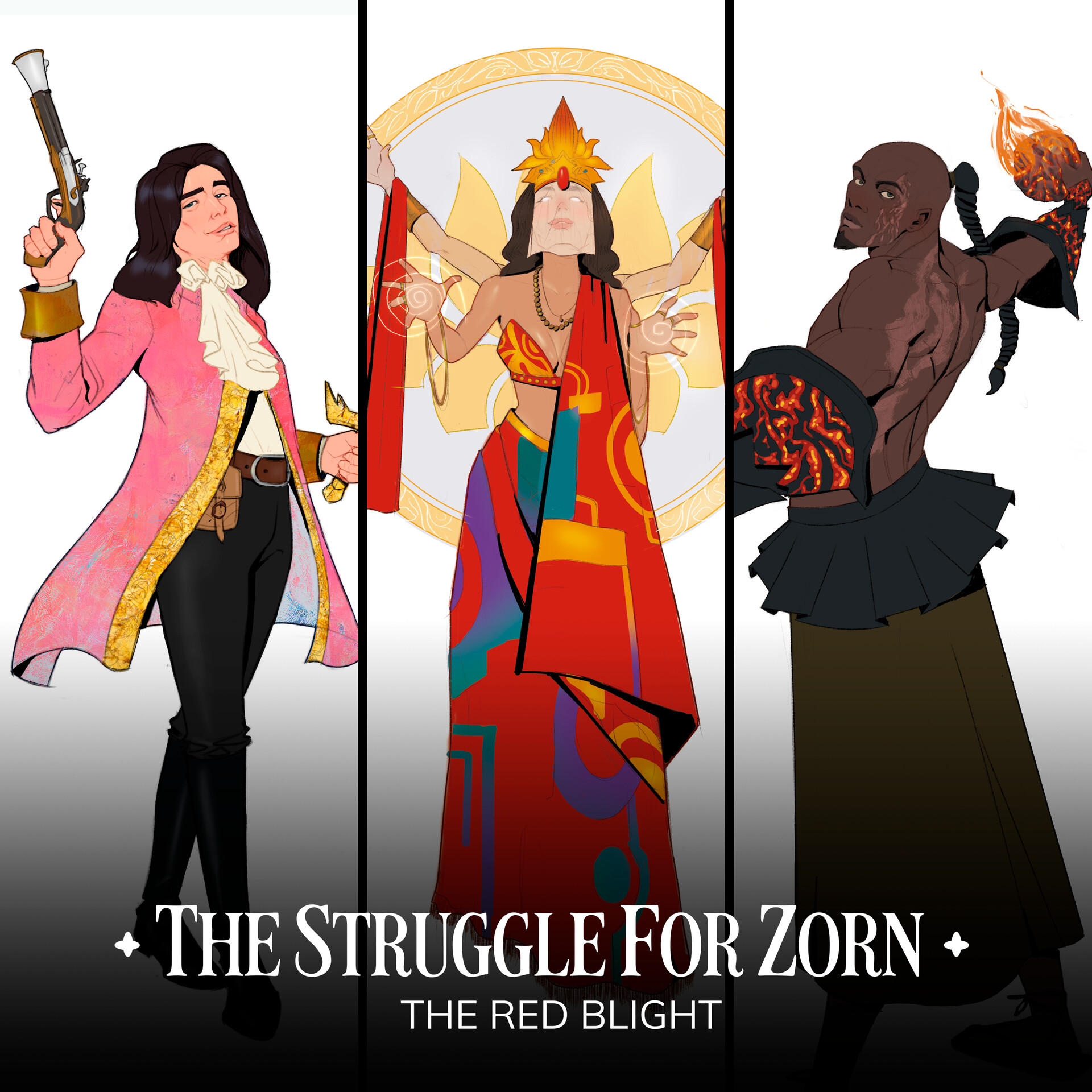 ArtStation - The Struggle For Zorn: The Red Blight -- Commanders