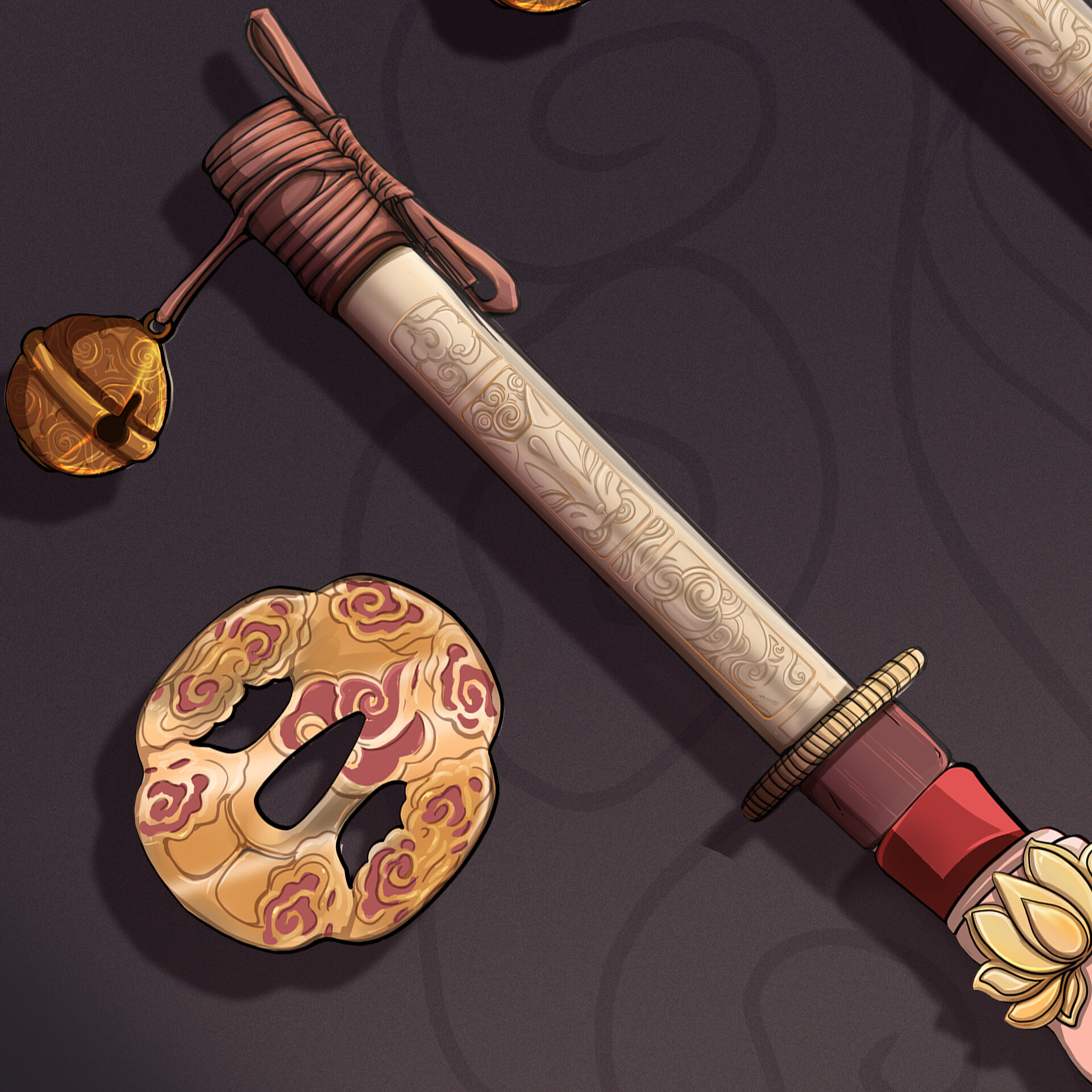 ArtStation - Kitsune Katana