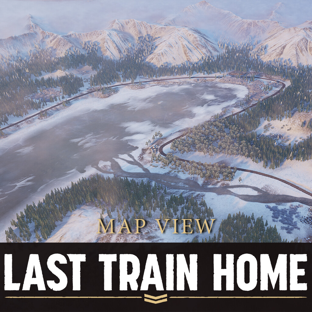 ArtStation - Last Train Home - Map View