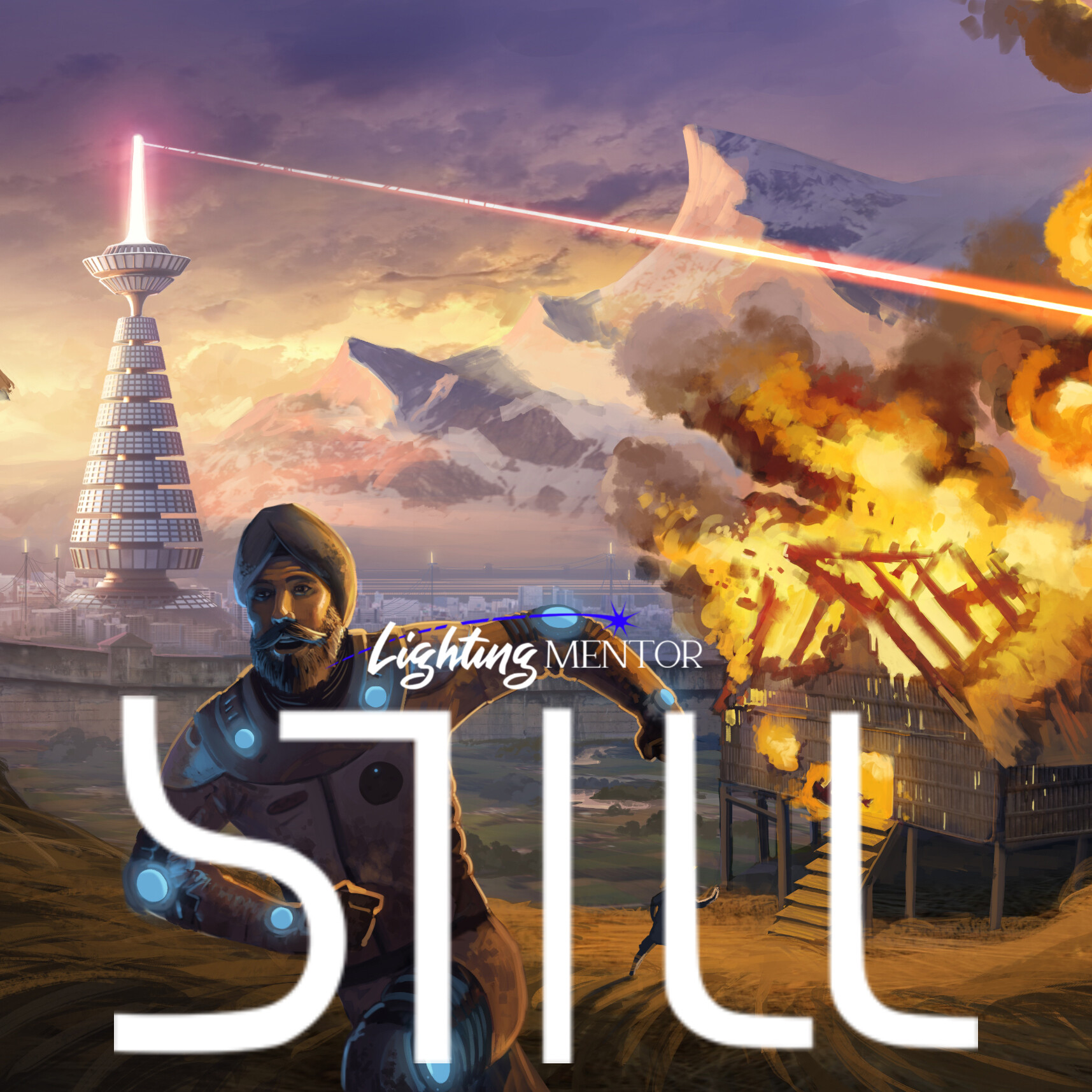 ArtStation - STILL Novum Tower attacks