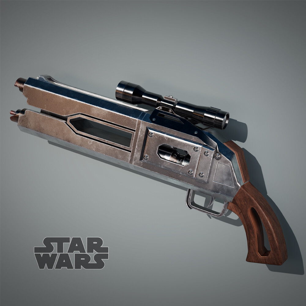 ArtStation - Star Wars Blaster Fan Art