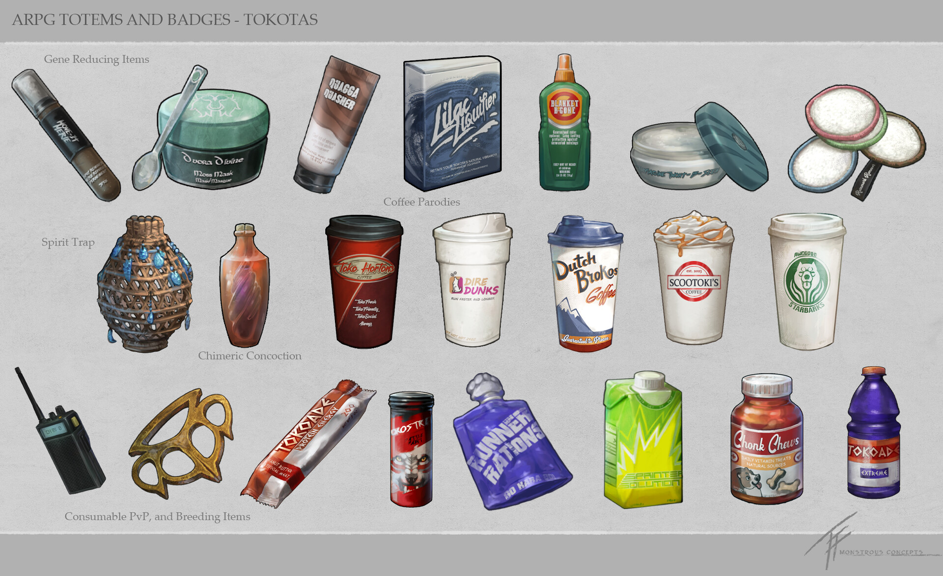 ArtStation - Small Item Art