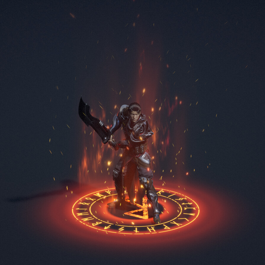 ArtStation - Rage Aura