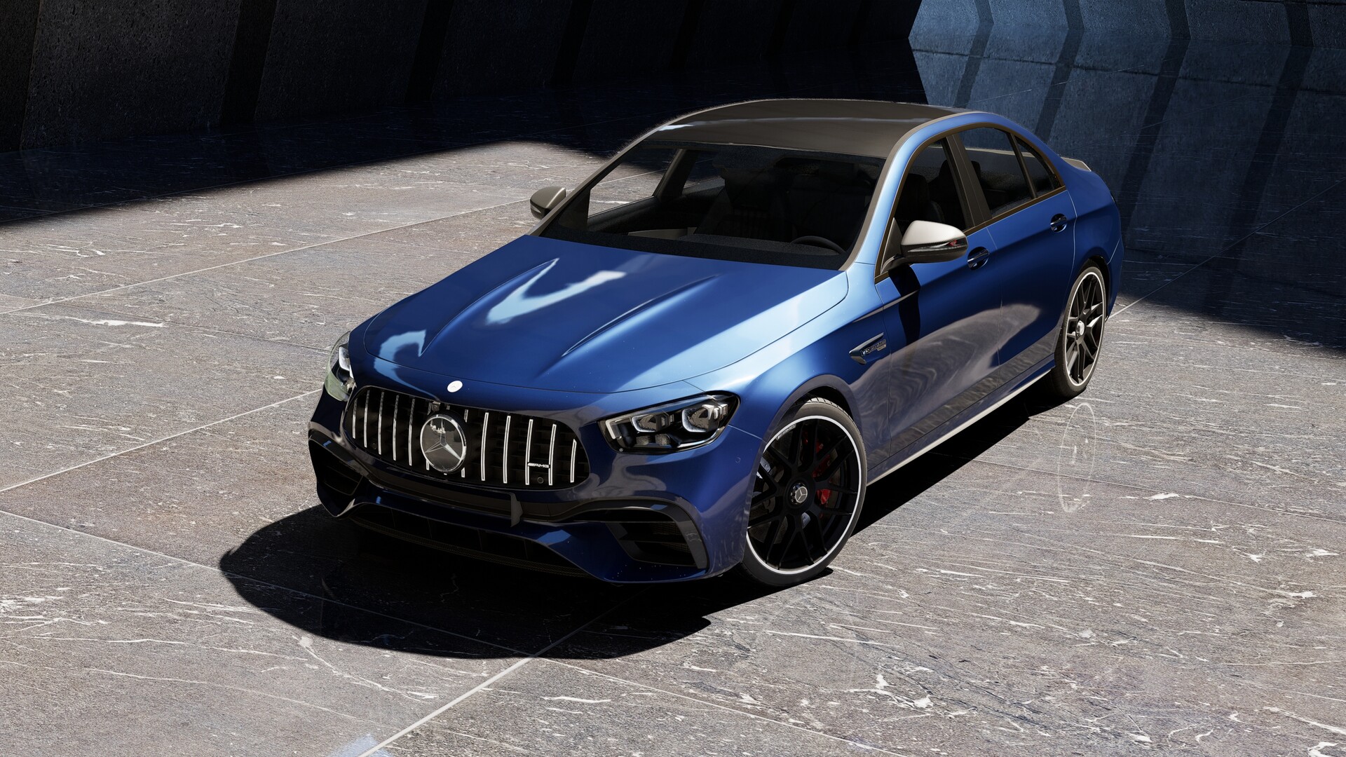 ArtStation - mercedes e63 amg