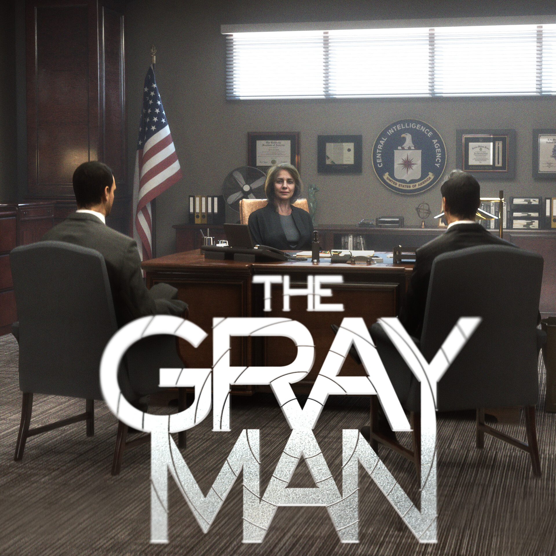 ArtStation - CIA OFFICE | THE GRAY MAN