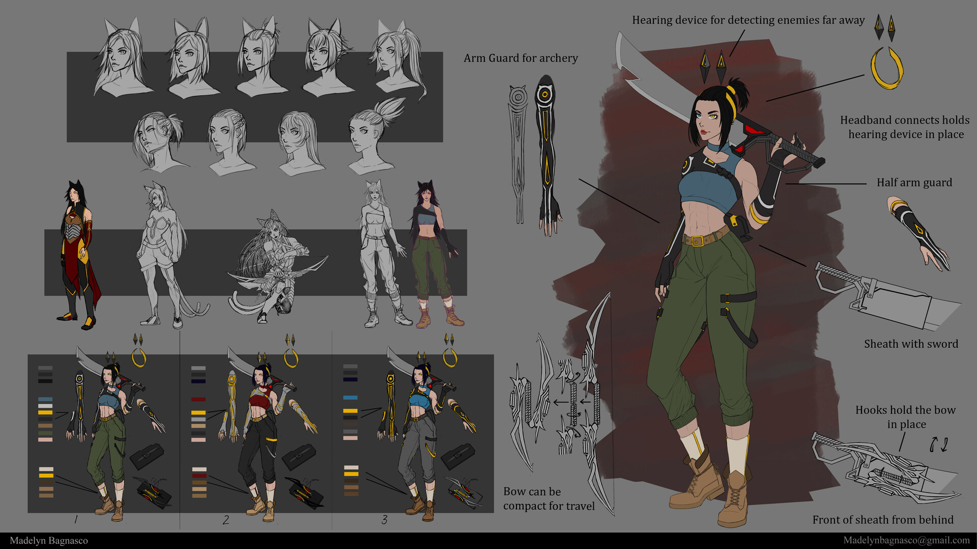 ArtStation - Character concept: OC Compilation