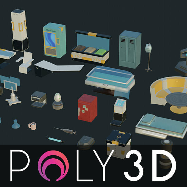 ArtStation - Level & Props - Défi Créatif 2021