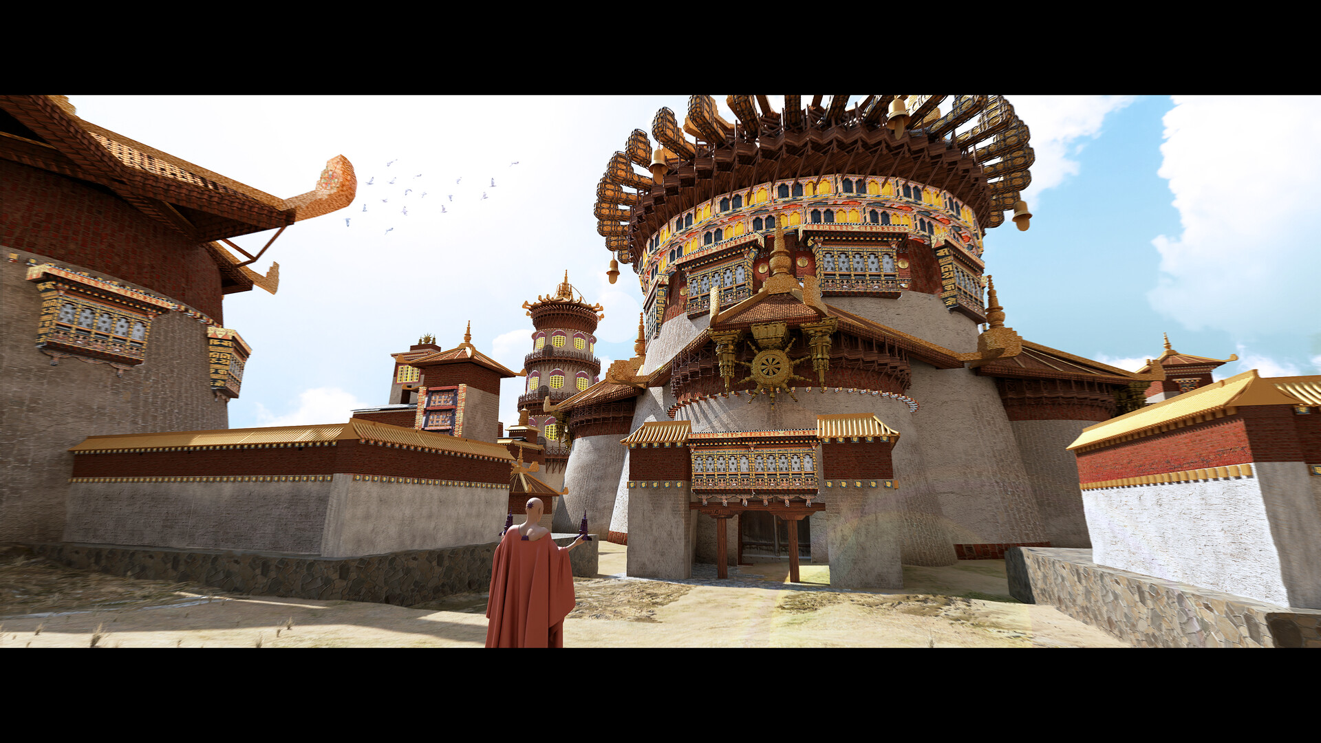 ArtStation - Zamgwang Temple