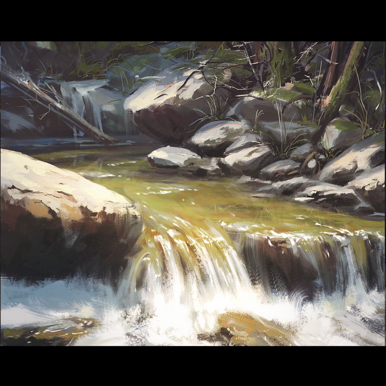 ArtStation - The Small Stream