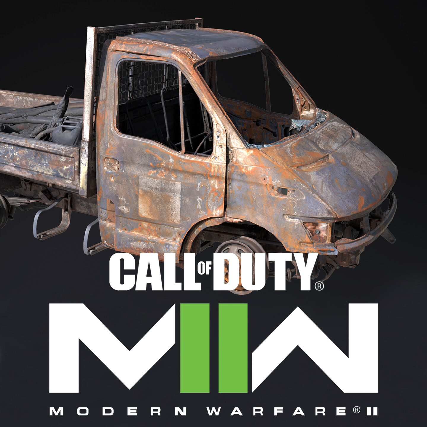 ArtStation - MWII Burned Work Truck