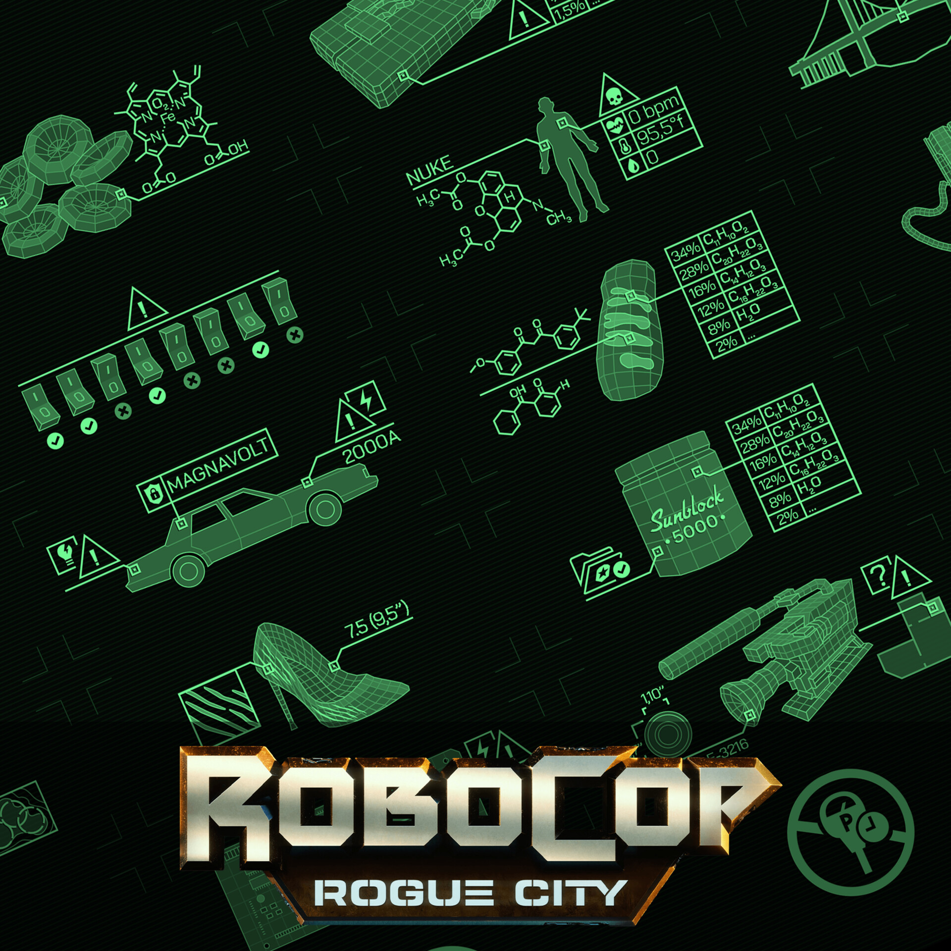 ArtStation - RoboCop: Rogue City - maps and investigation images