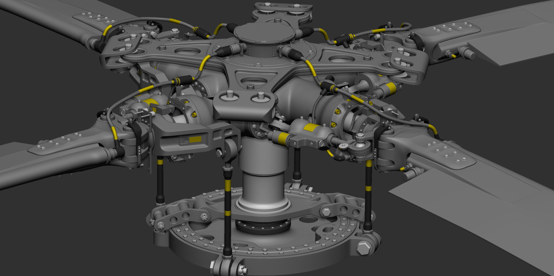 ArtStation - UH-60 Main Rotor