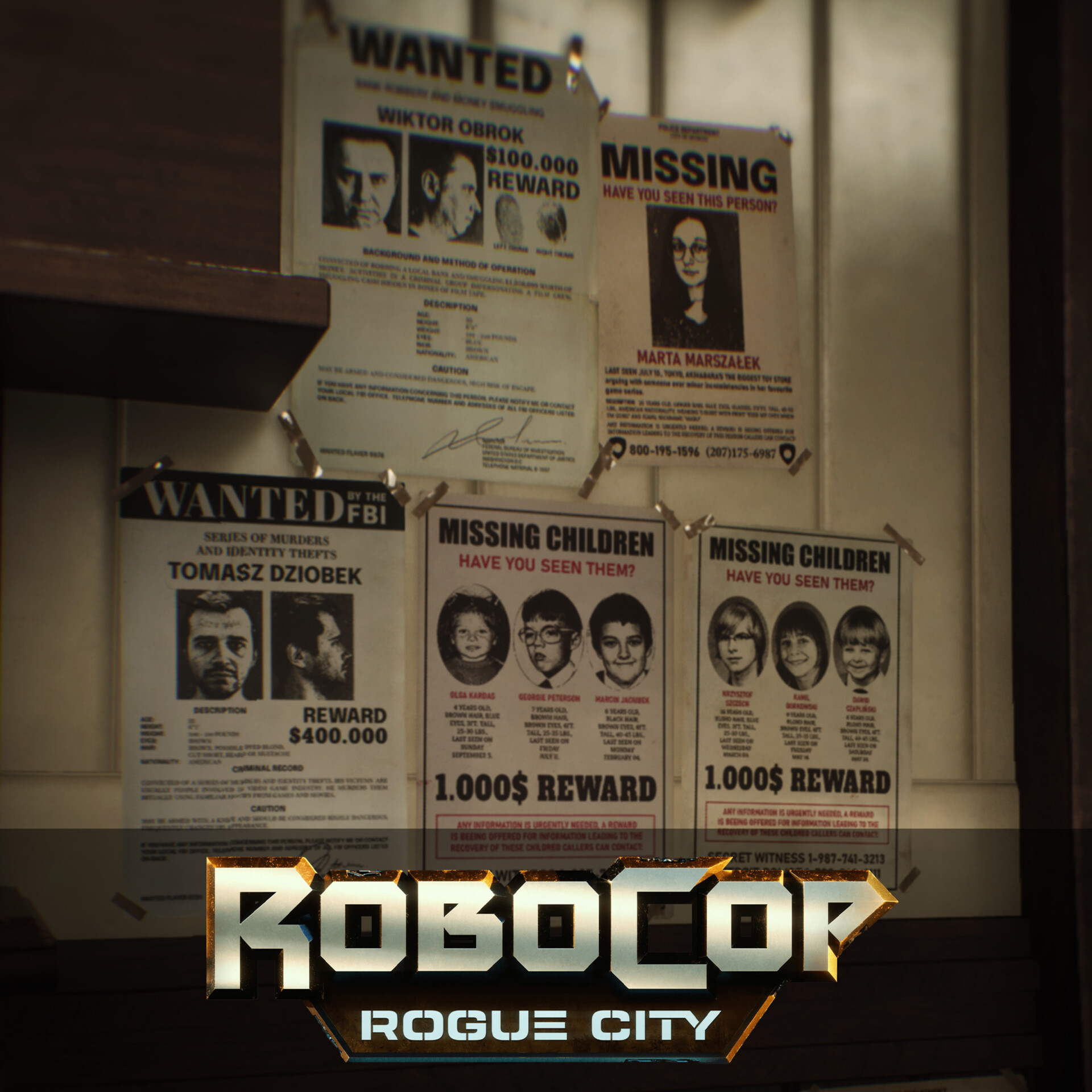 ArtStation - RoboCop: Rogue City - Police Station visual assets