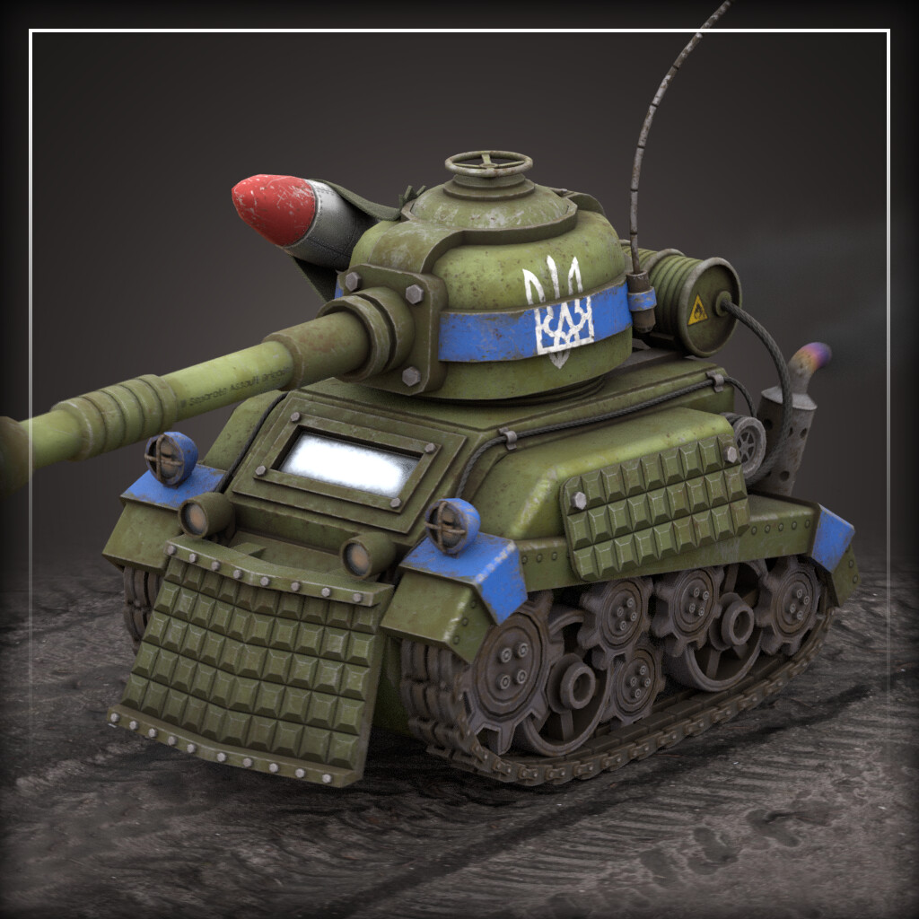 ArtStation - Tank Leonardo