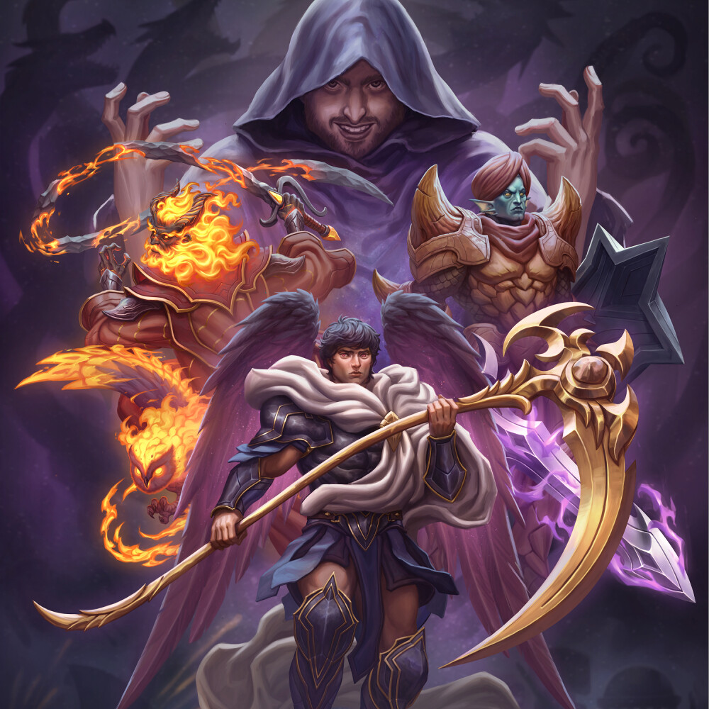 ArtStation - D&D Group Commission