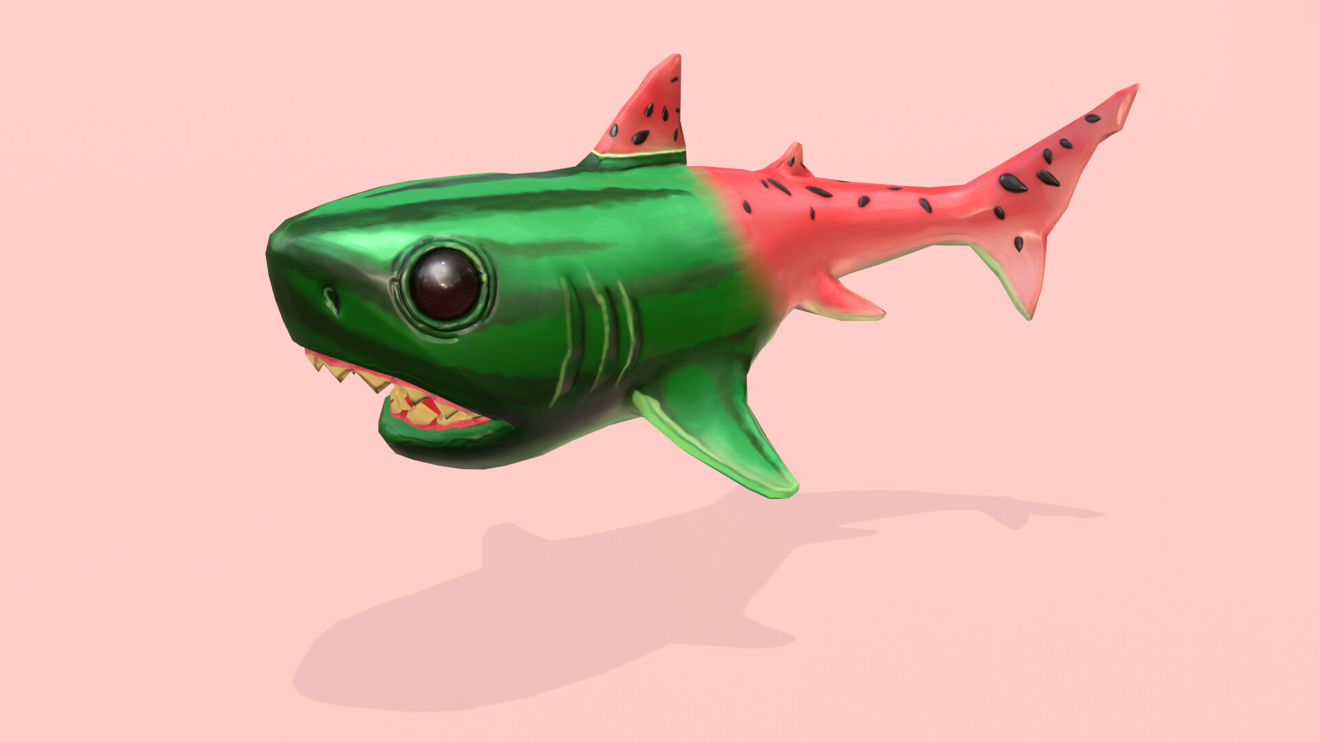ArtStation - Watermelon Shark