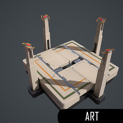 ArtStation - Floating Platform