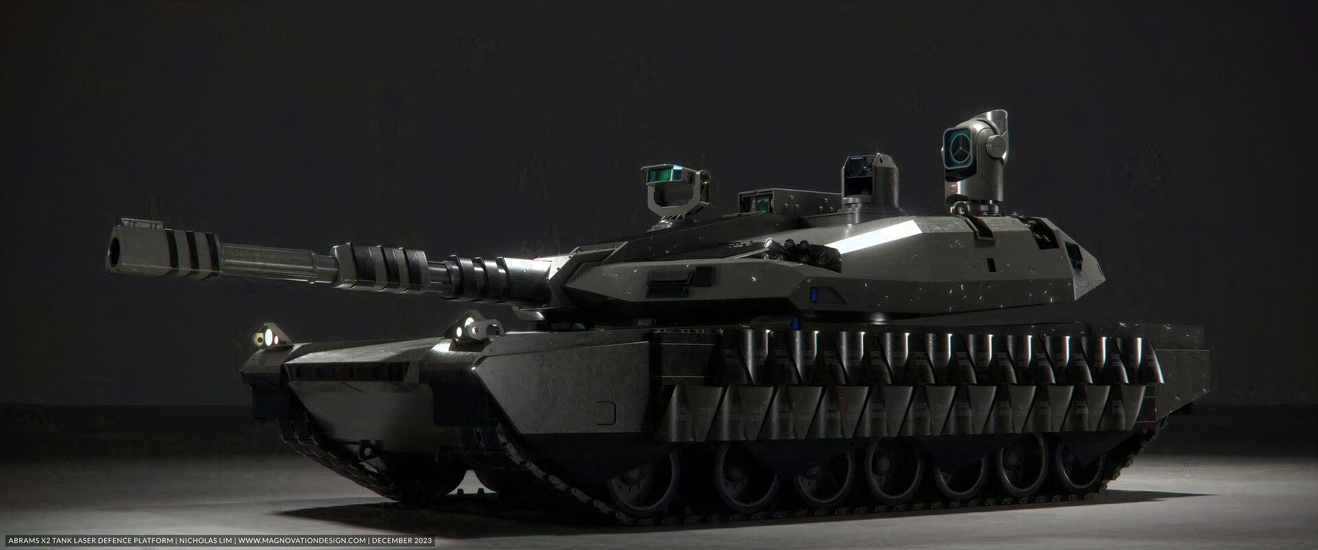 ArtStation - Abrams X2 Main Battle Tank