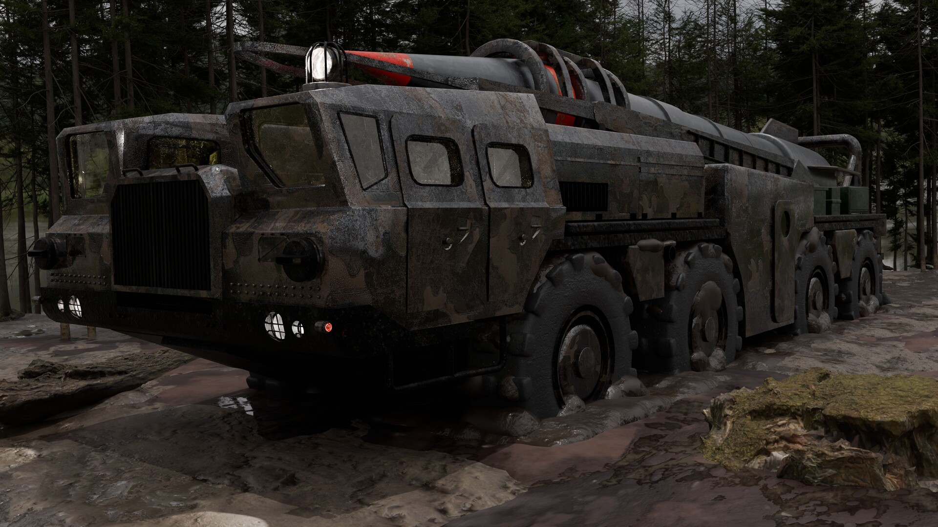 ArtStation - MAZ-543