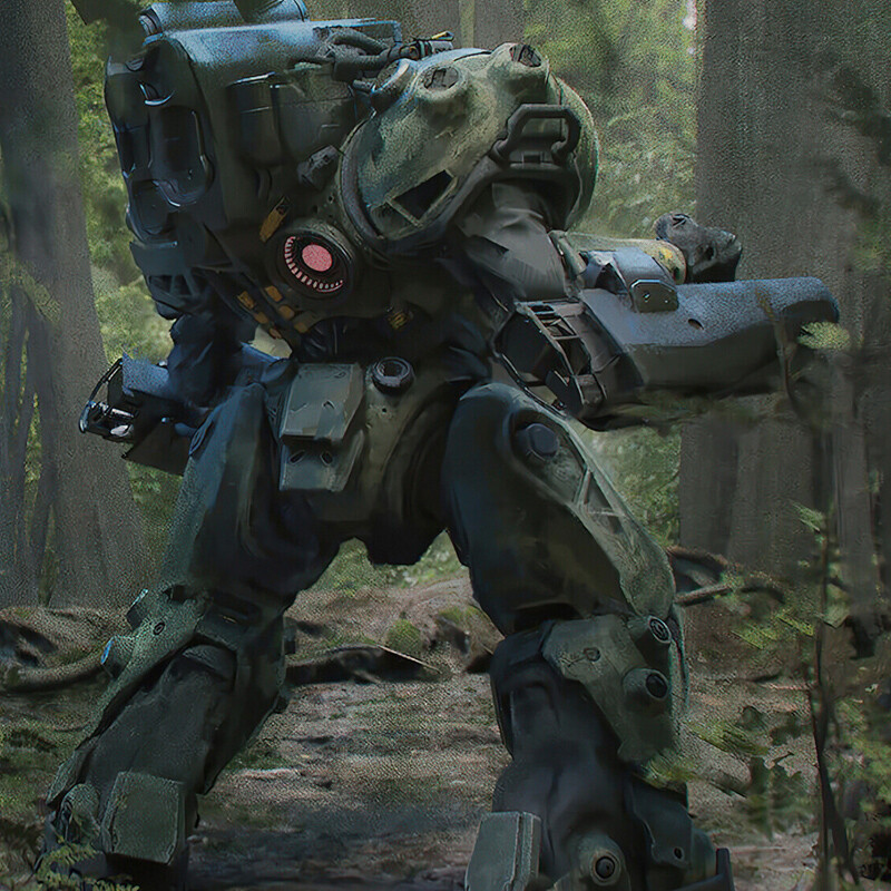 ArtStation - Forest Soldier
