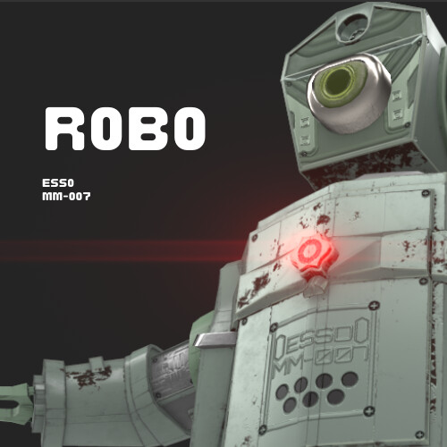 ArtStation - ROBO - Model