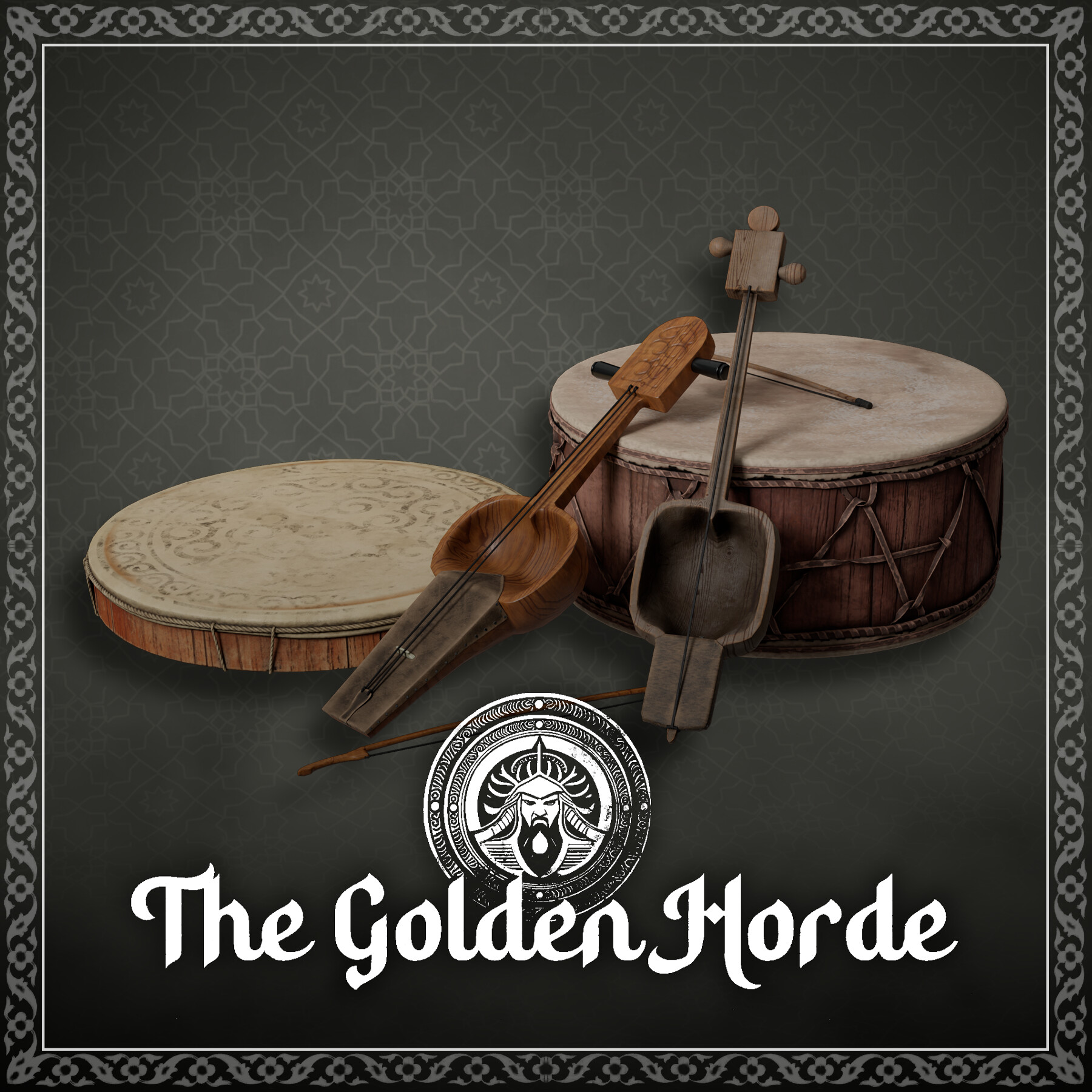 ArtStation - Mongolian musical instruments