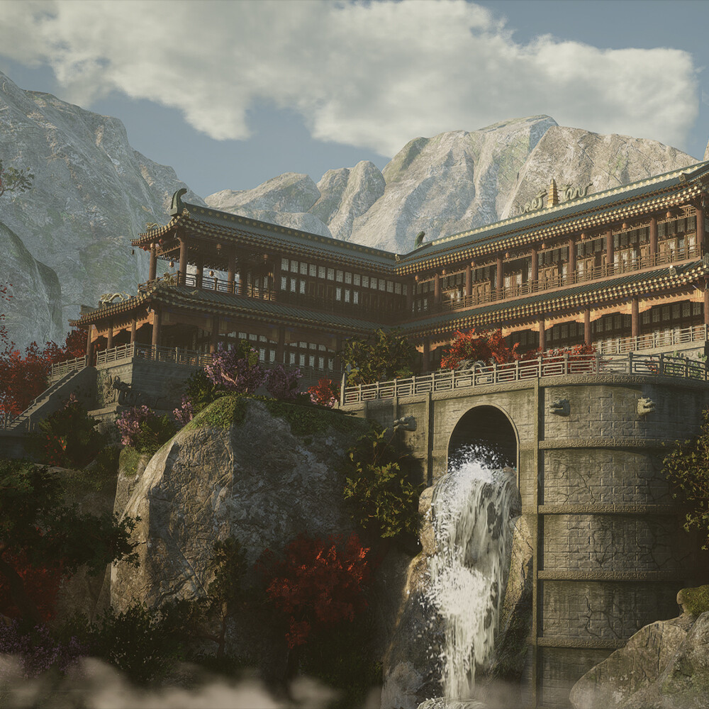 ArtStation - Asian Palace