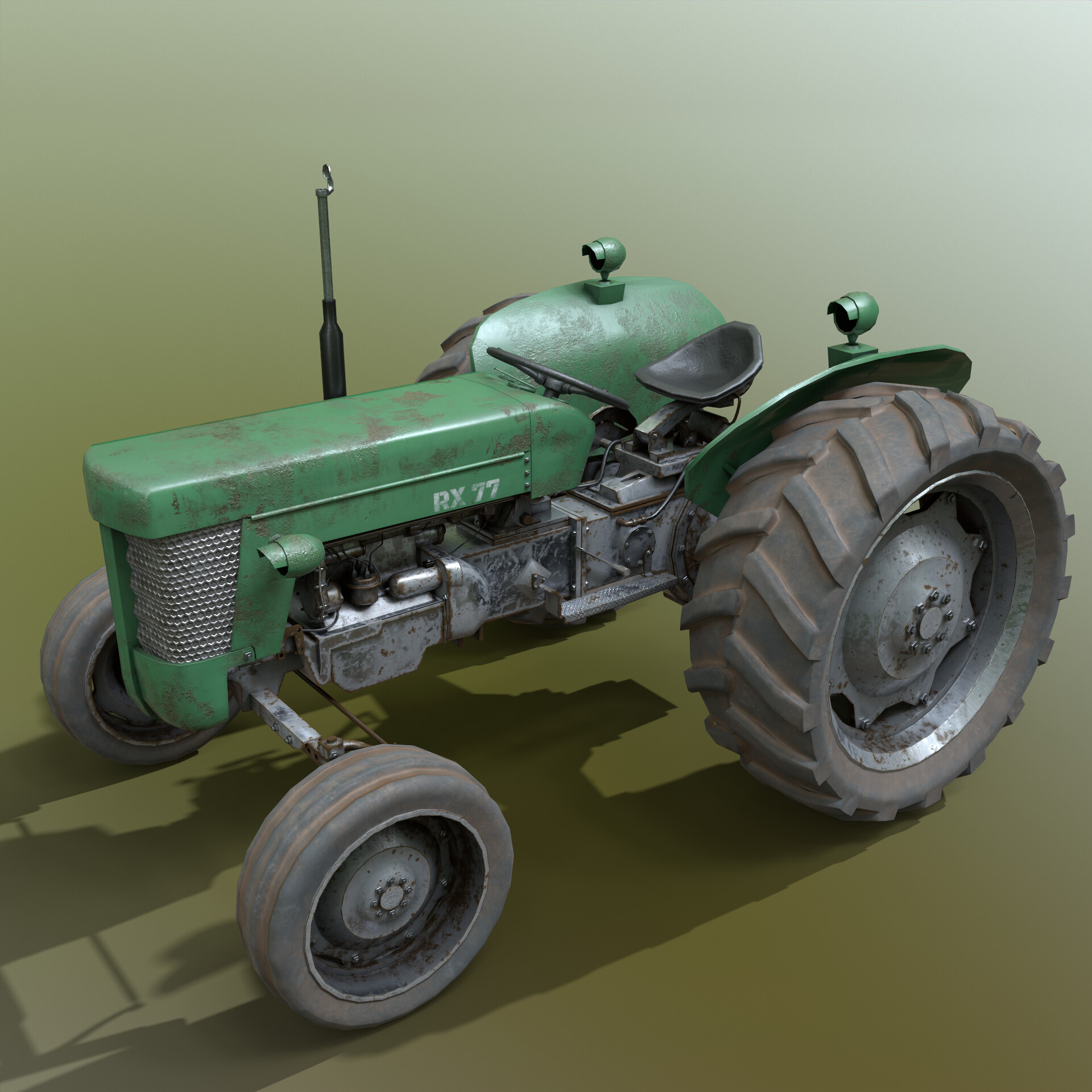 ArtStation - Tractor