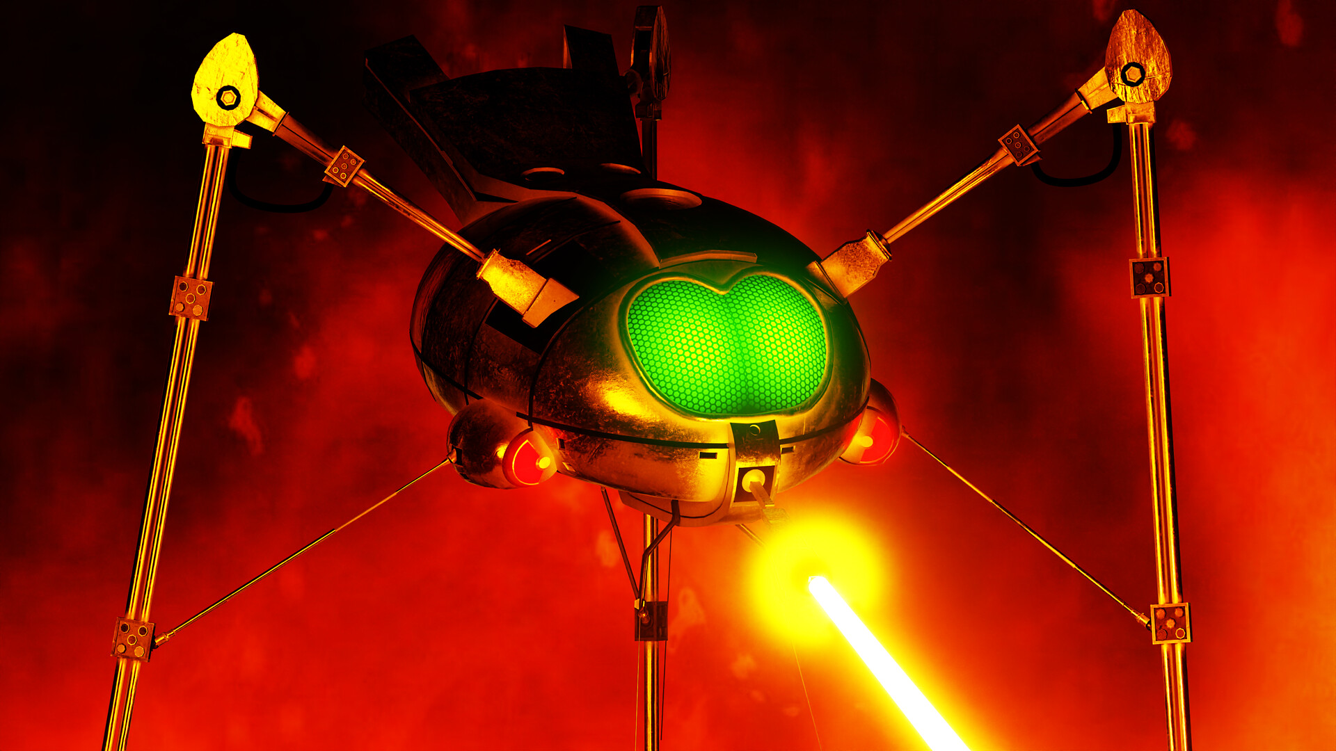 ArtStation - Jeff Wayne's The War Of The Worlds