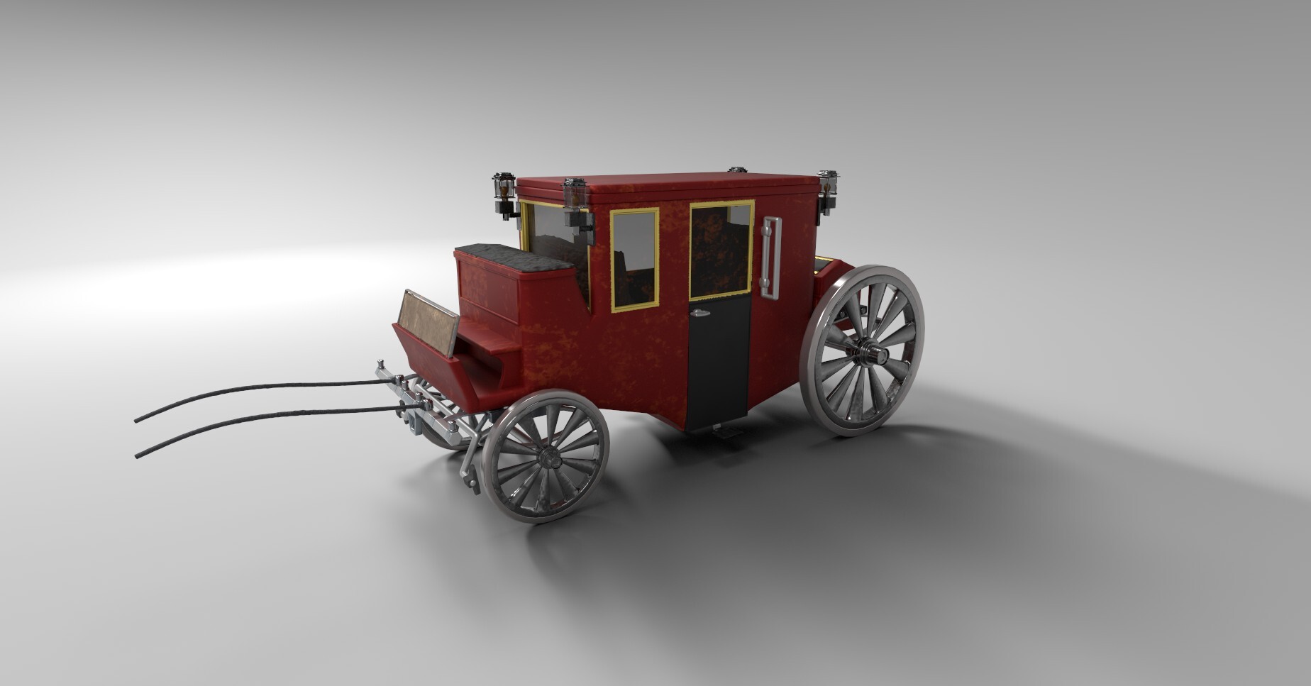 ArtStation - Carriage_3D_Model