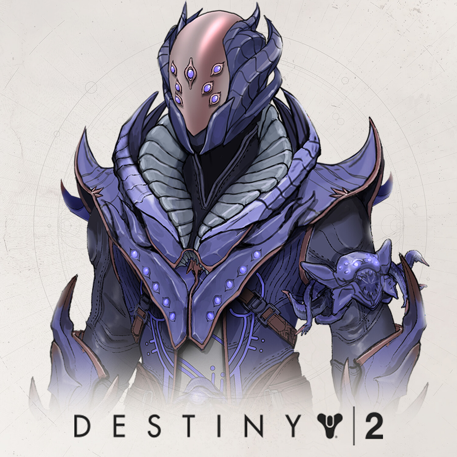 Xiang Qi - Destiny 2 - Anthemic Invocation Warlock Armor