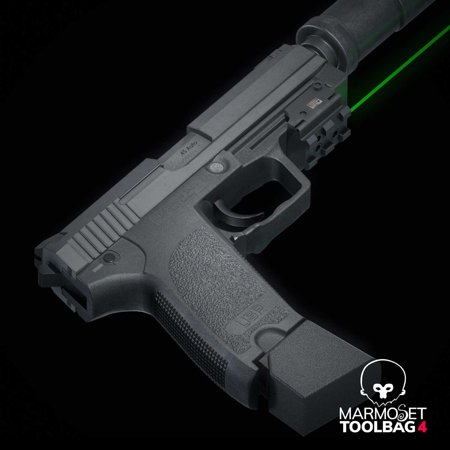 ArtStation - USP-S Pistol