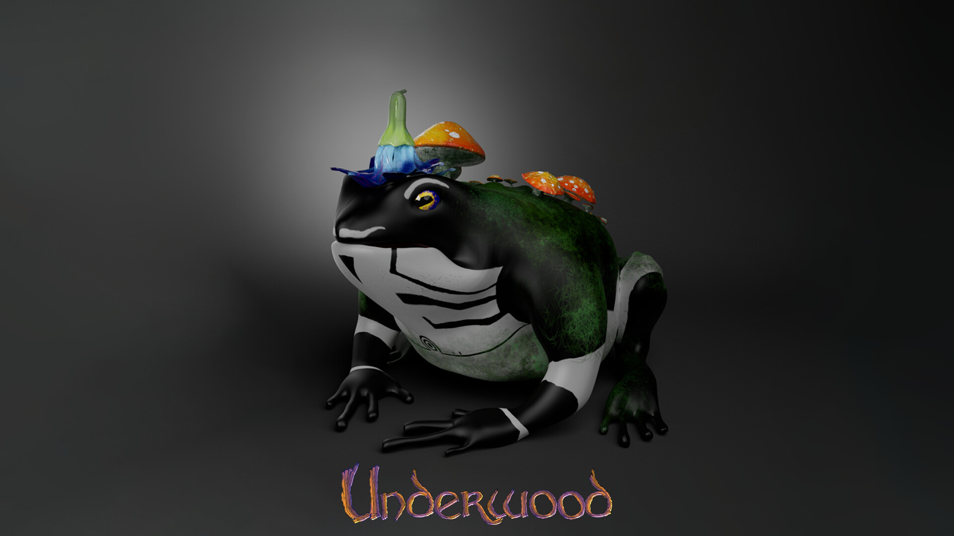 ArtStation - Underwood-Oscar the magic toad