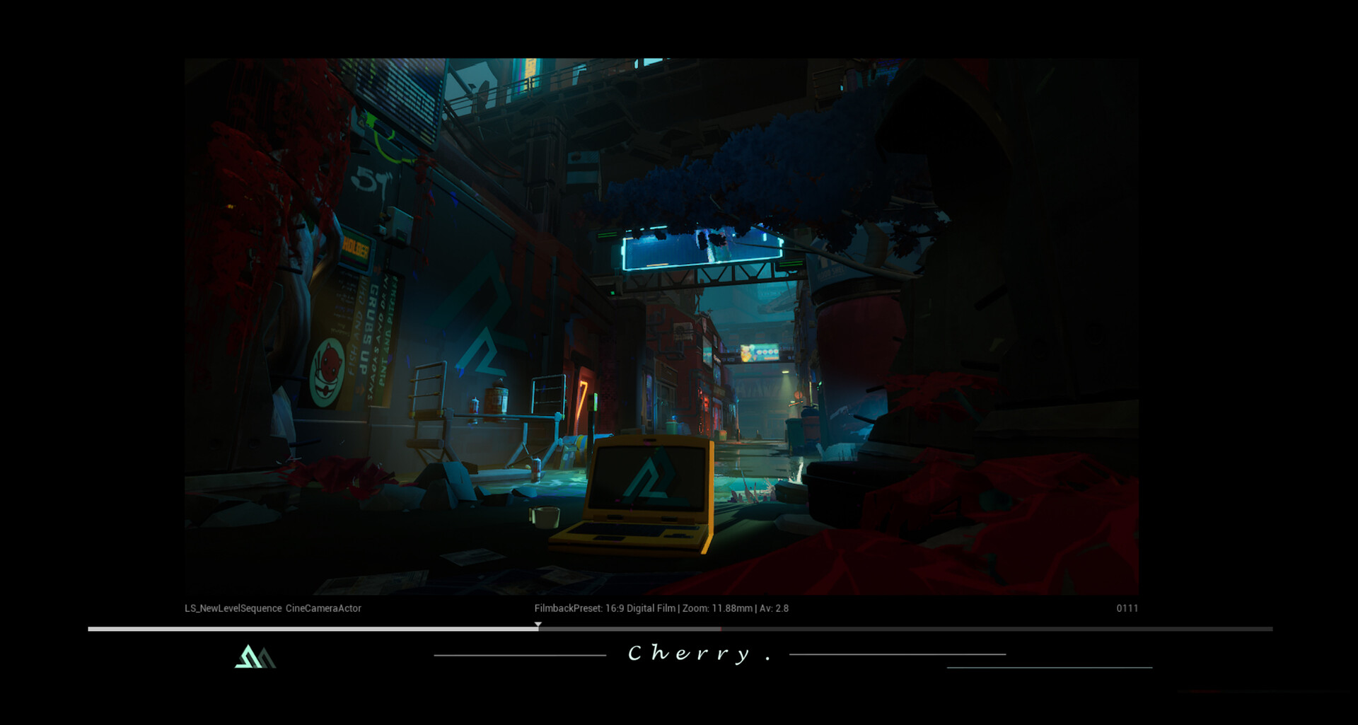 ArtStation - Cyberpunk ——Street entrance