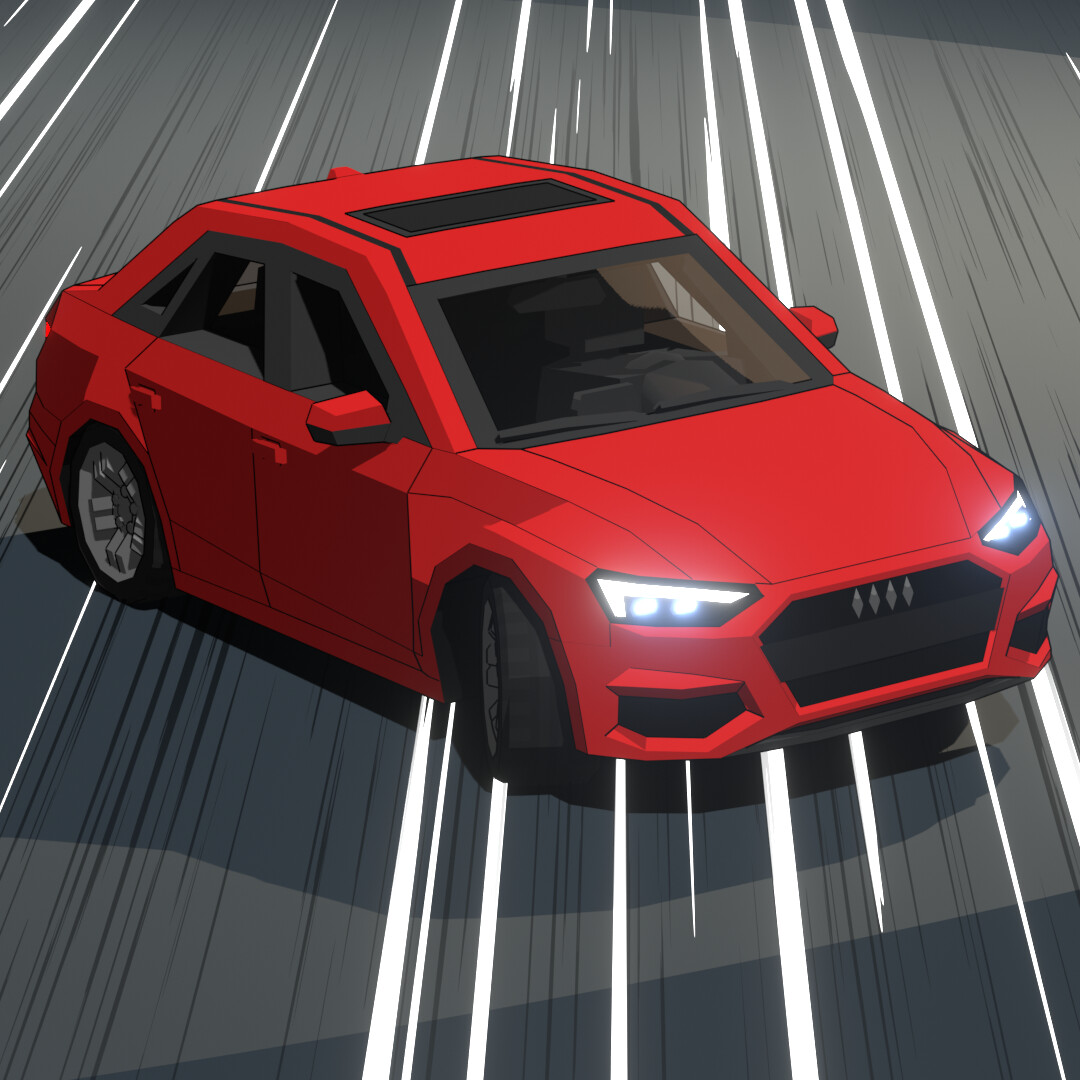ArtStation - Car Drift Test