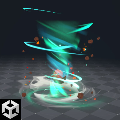 ArtStation - [Unity] Wind Tornado Skill