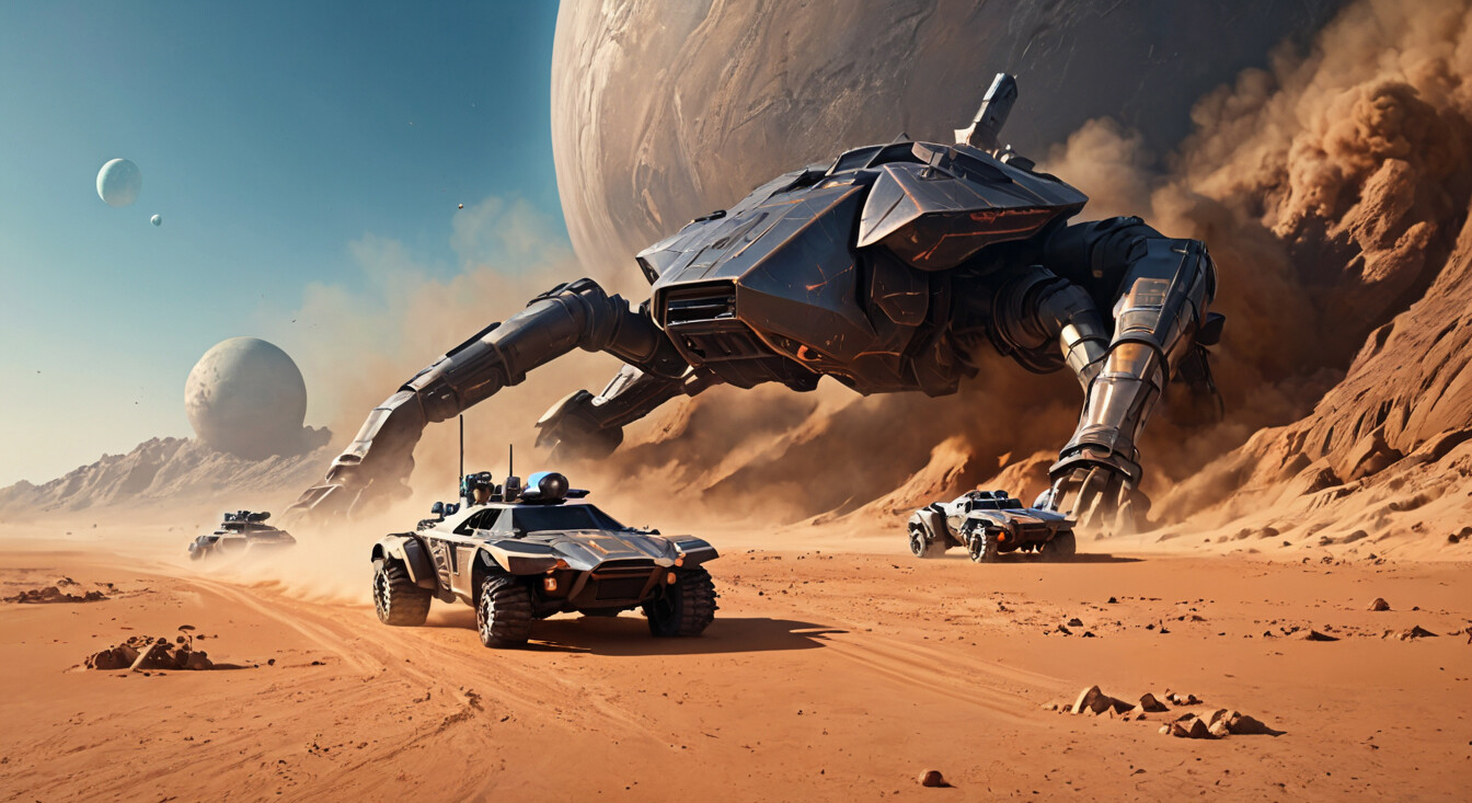 ArtStation - We're going to Mars