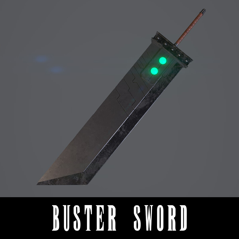 ArtStation - BUSTER SWORD