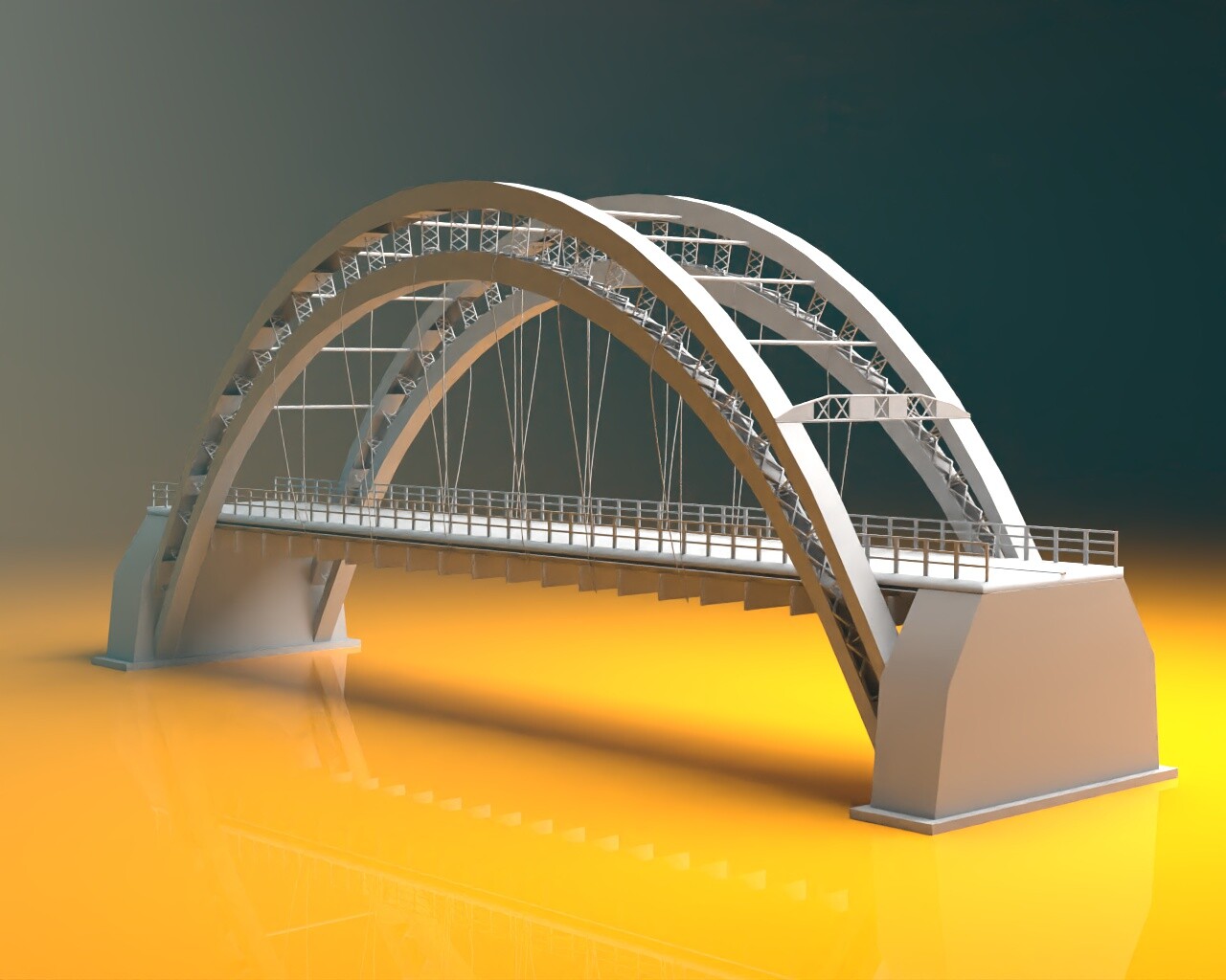 ArtStation - Basic Cable Bridge