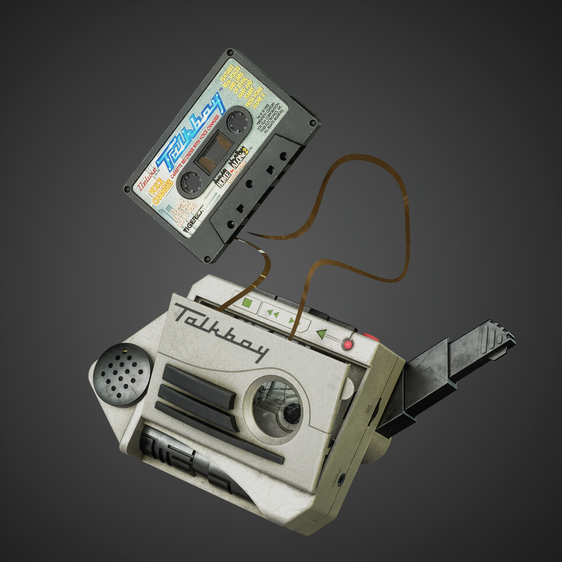 ArtStation - Talkboy from Home Alone 2: Lost from New York