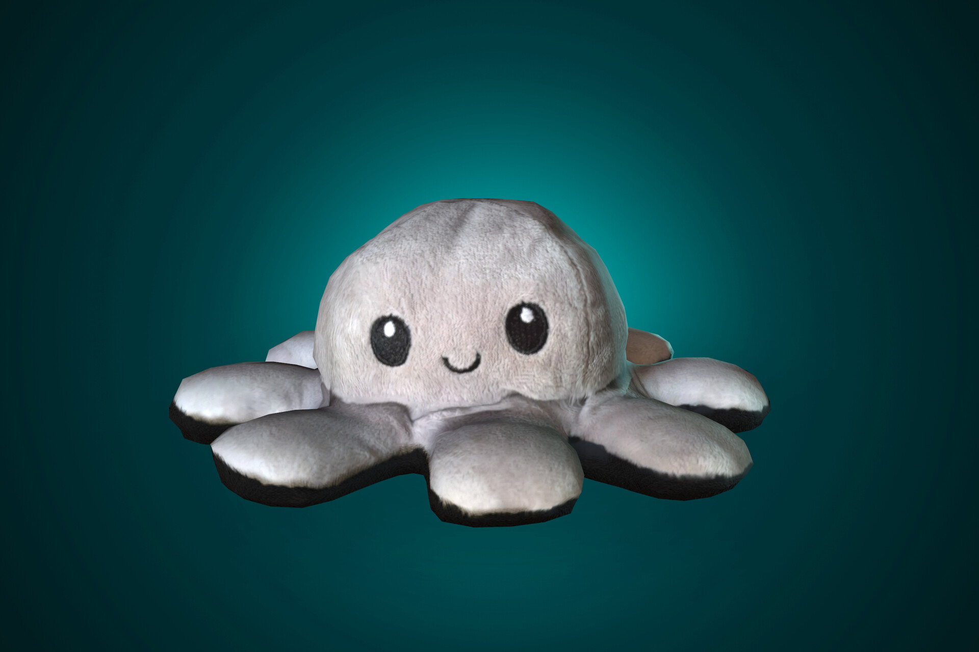 ArtStation - Plush Octopuses - Good & Evil Side